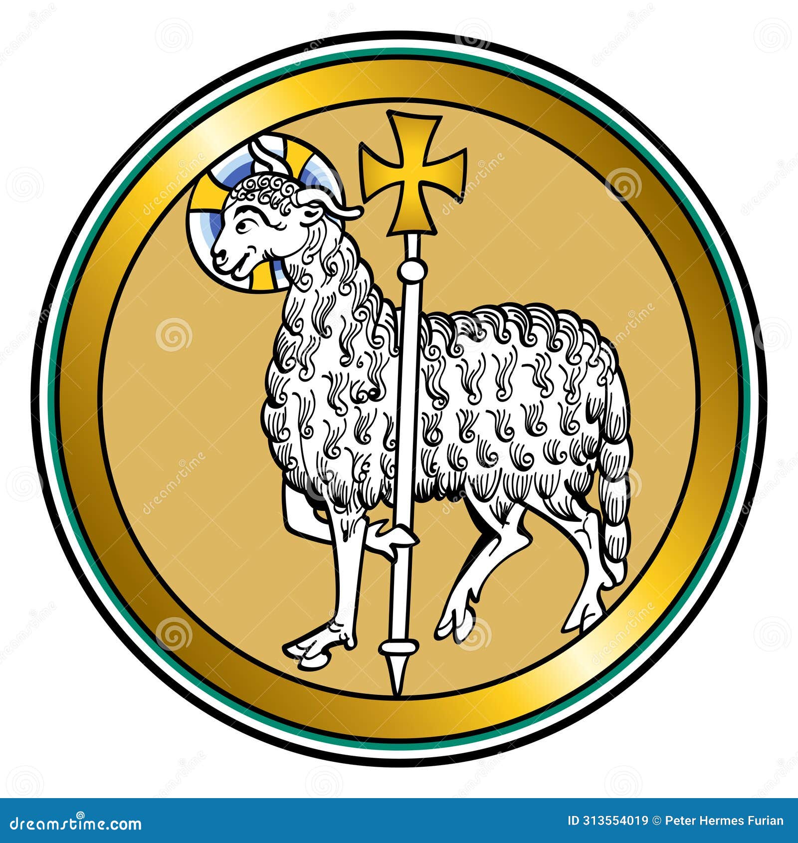 Agnus Dei, The Lamb Of God, Medieval Visual Representation Of Jesus ...