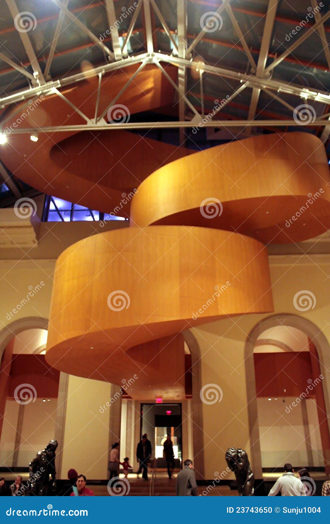 AGO stairs editorial image. Image of toronto, interesting - 23743650