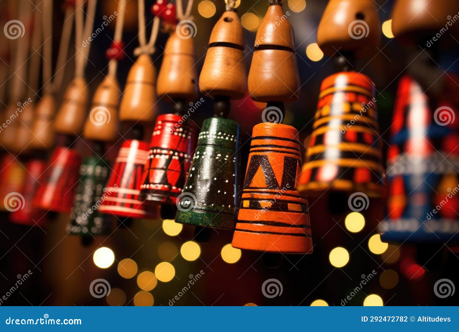 Agogo Traditional Yoruba Musical Single Or Multiple Bell Cartoon Vector ...