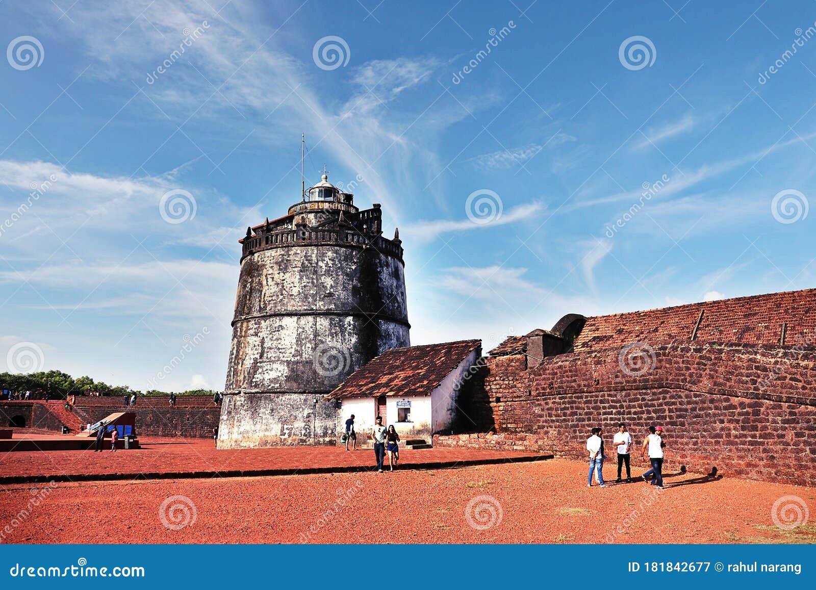 Agora fort at Goa.. india. editorial photography. Image of visit ...