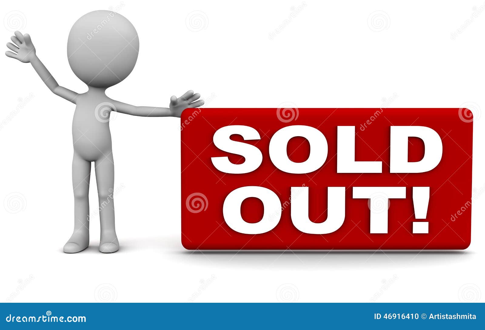 Agotado stock de ilustración. Ilustración de unlisted - 46916410