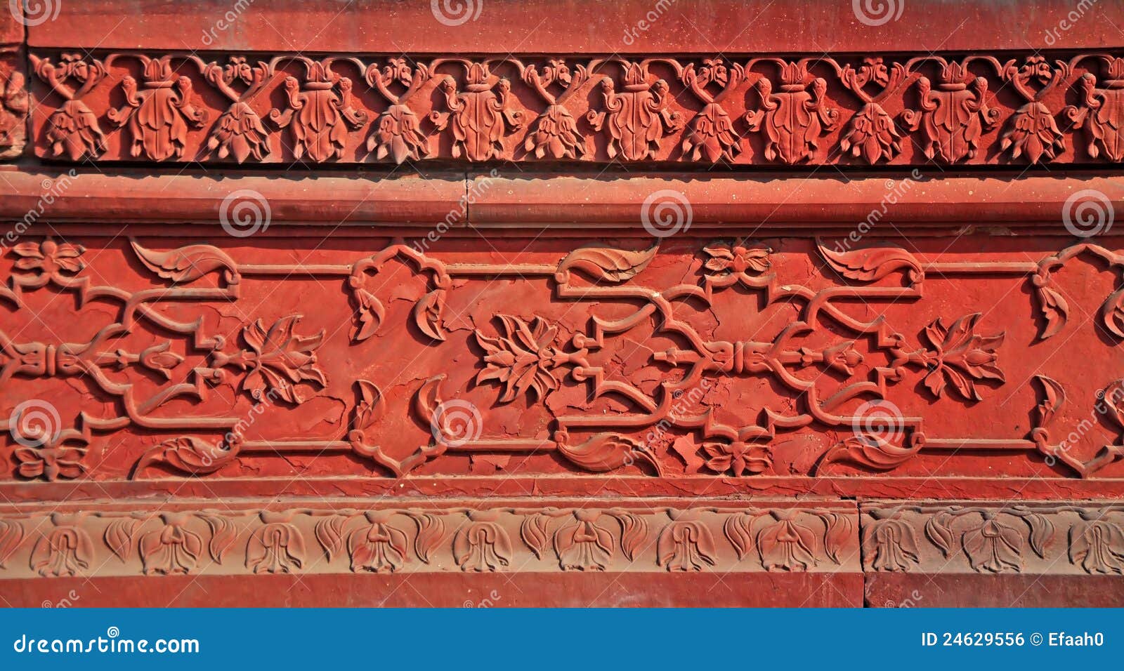 Agra Fort Carved Stone Panel Stock Photos - Free & Royalty-Free Stock ...