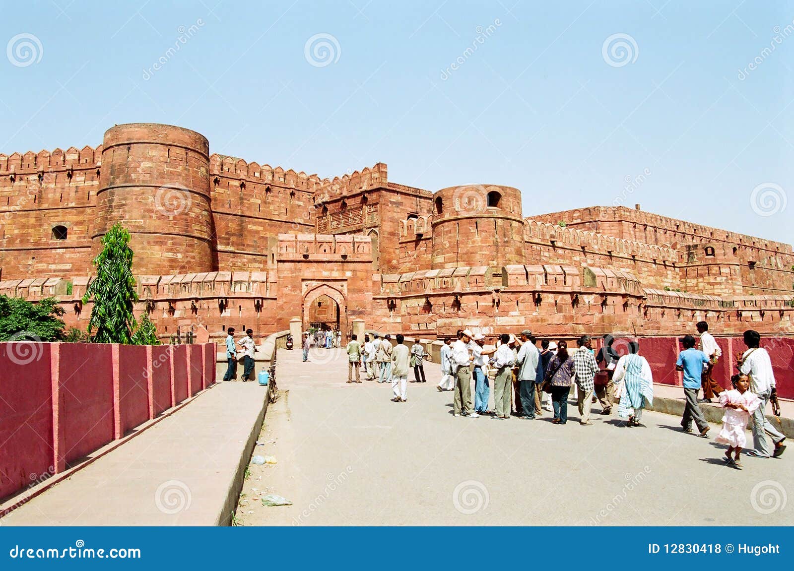 Agra Fort, India editorial stock photo. Image of islamic - 12830418