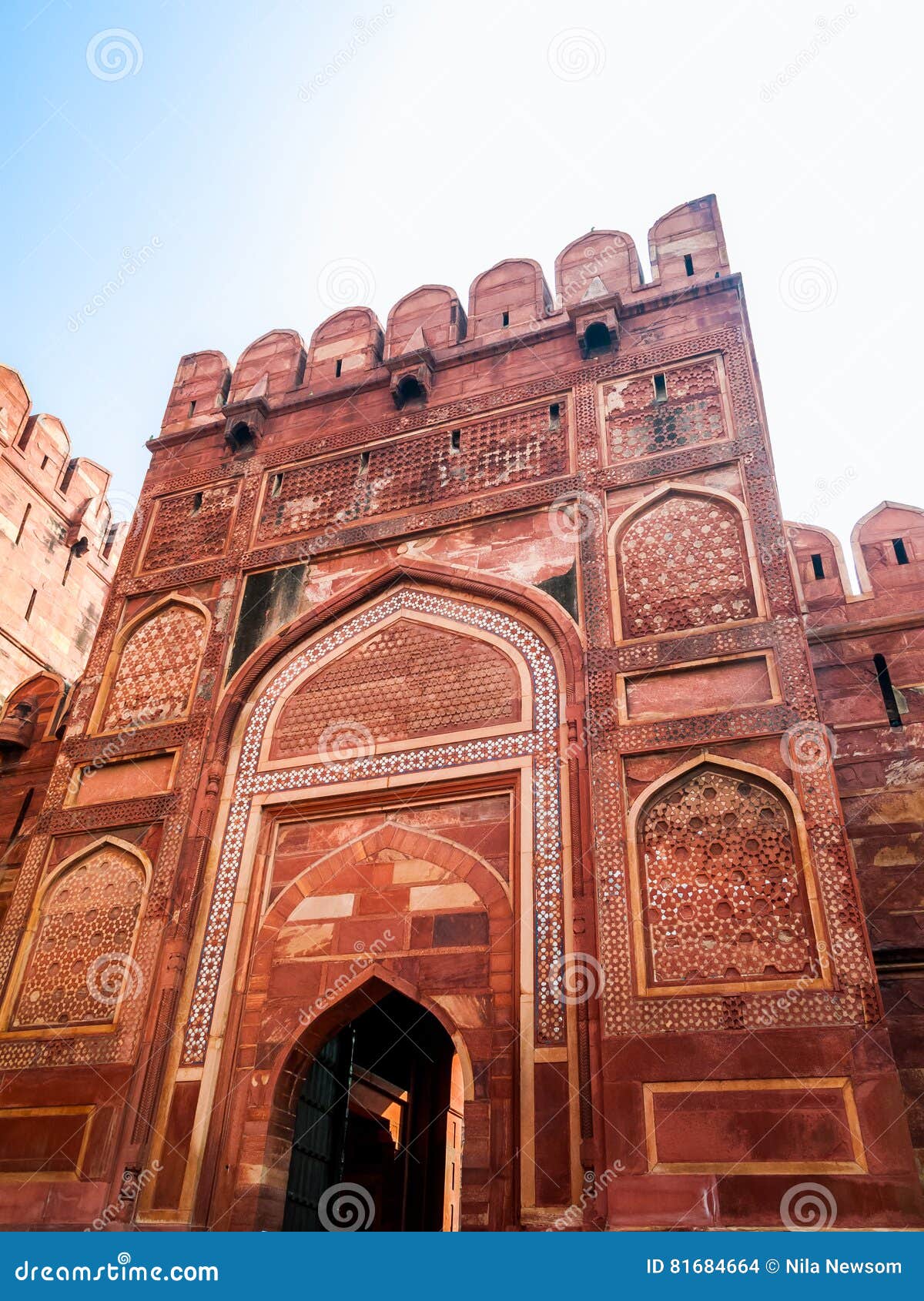 Agra Fort Keep Gate Stock Photos - Free & Royalty-Free Stock Photos ...