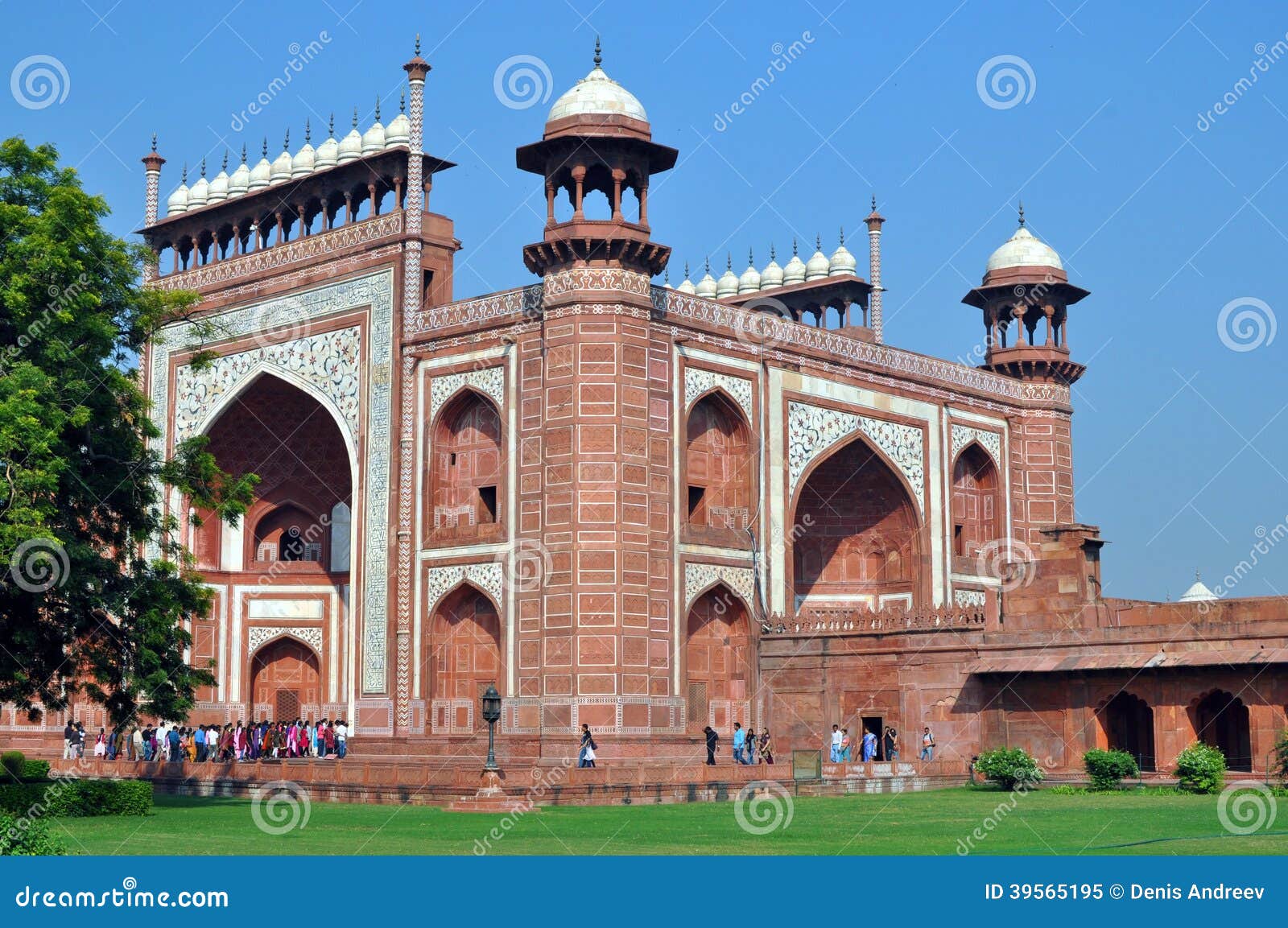 Agra Fort. stock image. Image of indian, building, colors - 39565195