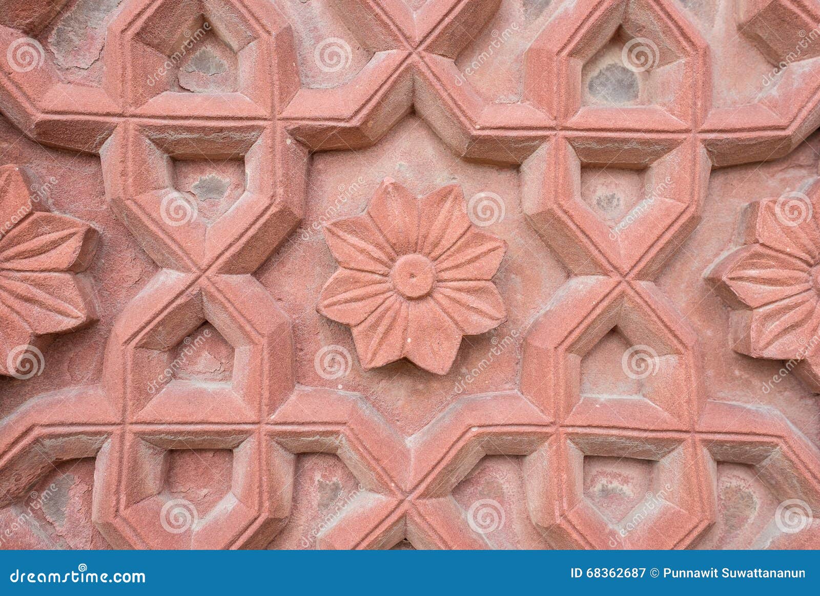 Agra fort wall texture stock image. Image of travel, tradition - 68362687