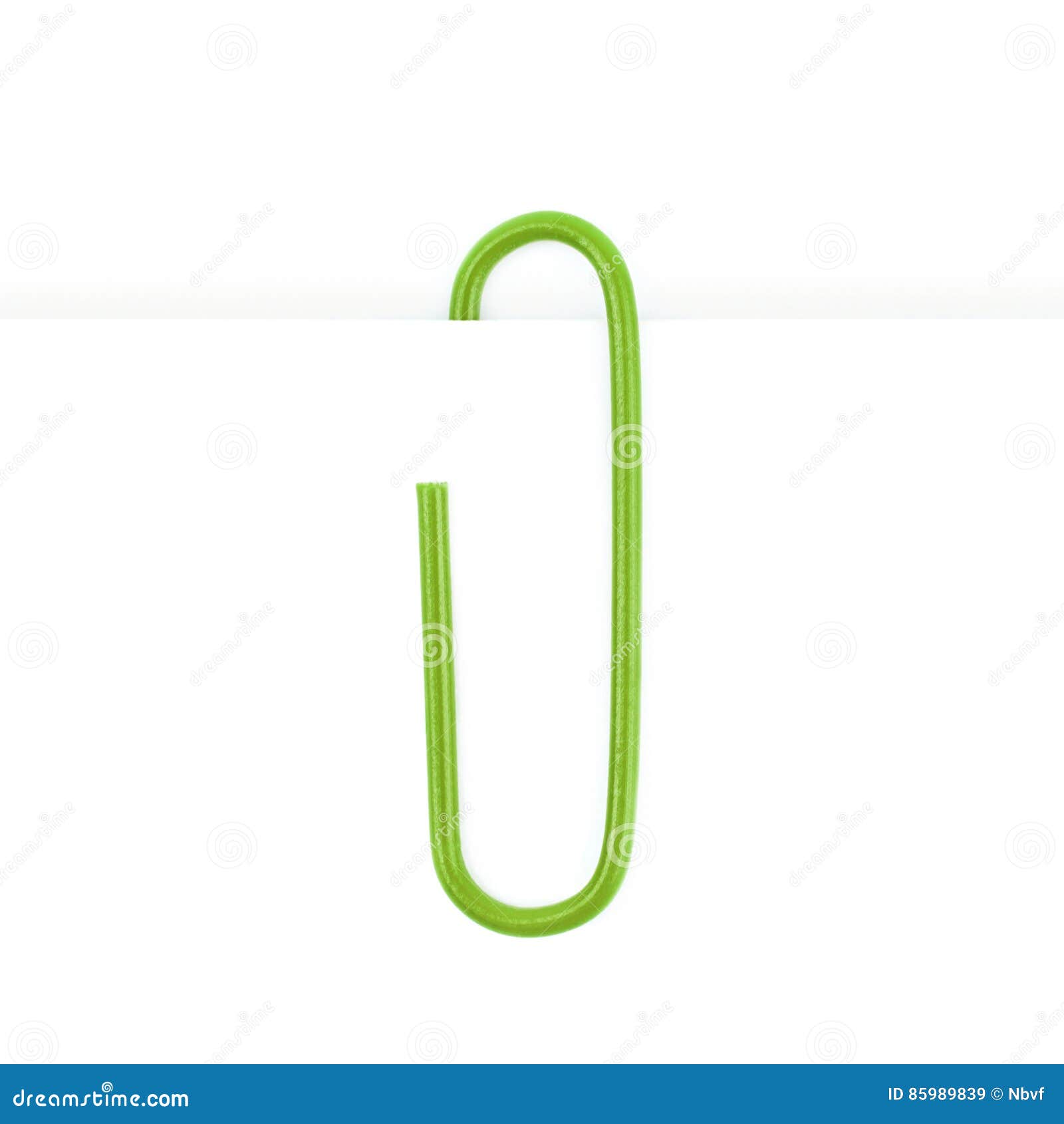 Agrafe Simple De Bureau D'isolement Image stock - Image du agrafe ...