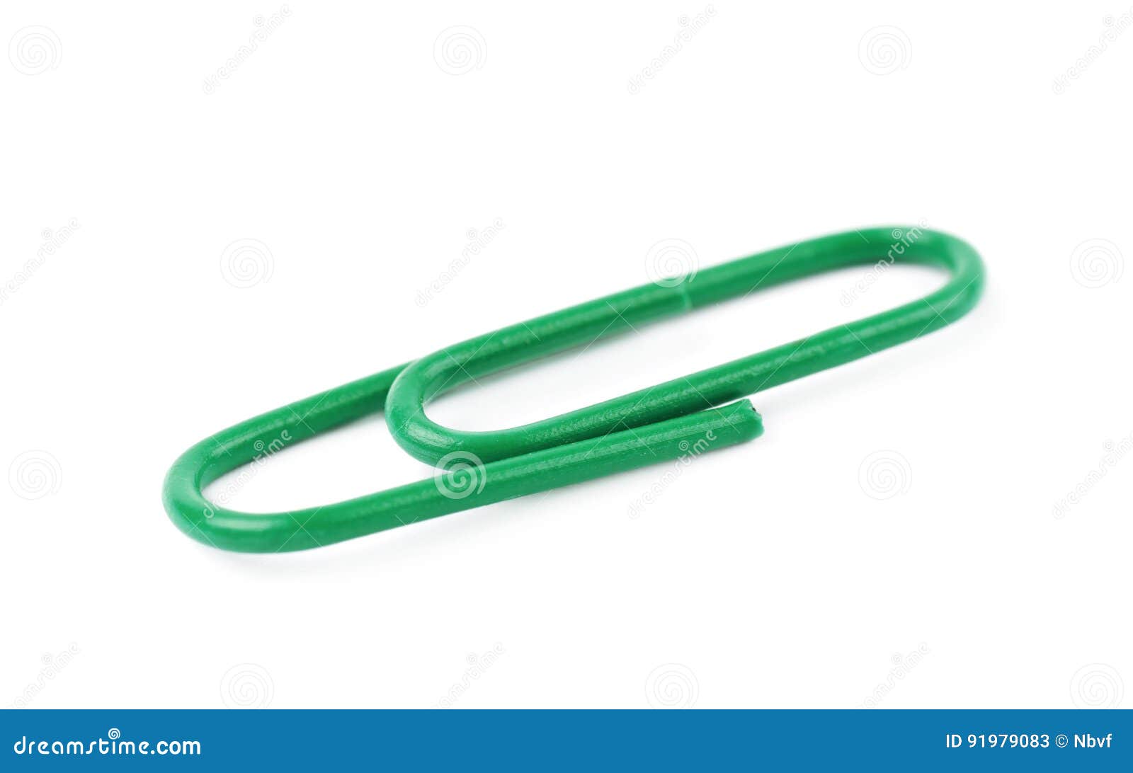 Agrafe Simple De Bureau D'isolement Image stock - Image du blanc ...