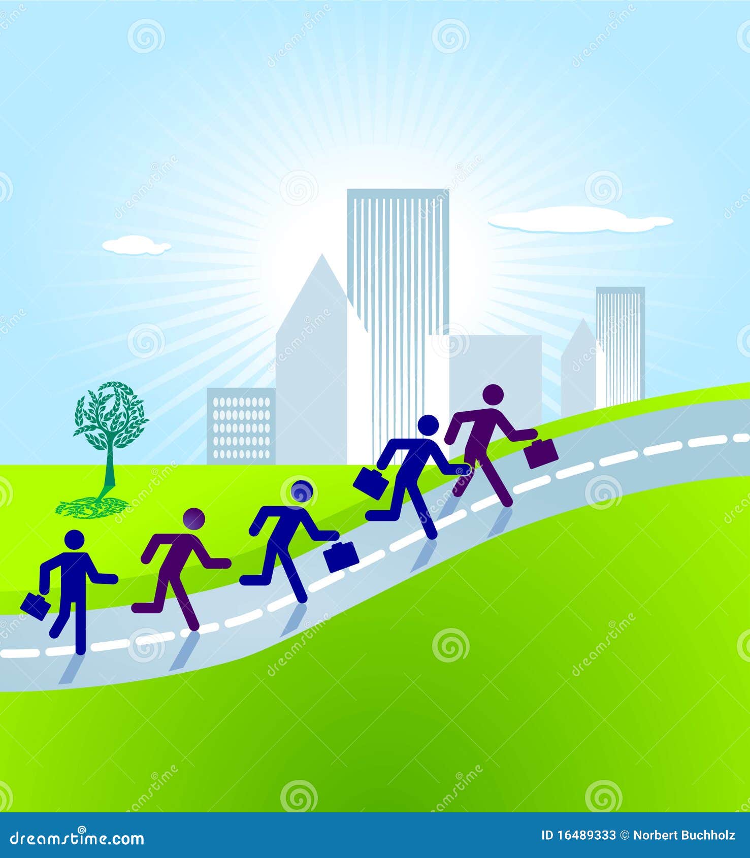 Agravamento Do Comprometimento Ilustração do Vetor - Ilustração de ...