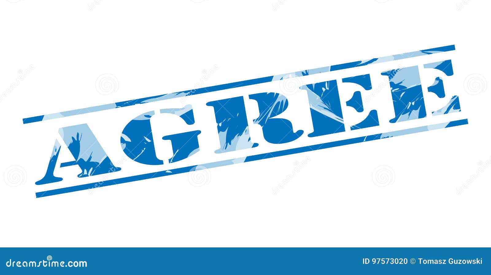 Agree blue stamp stamp stock illustration. Illustration of grungy ...