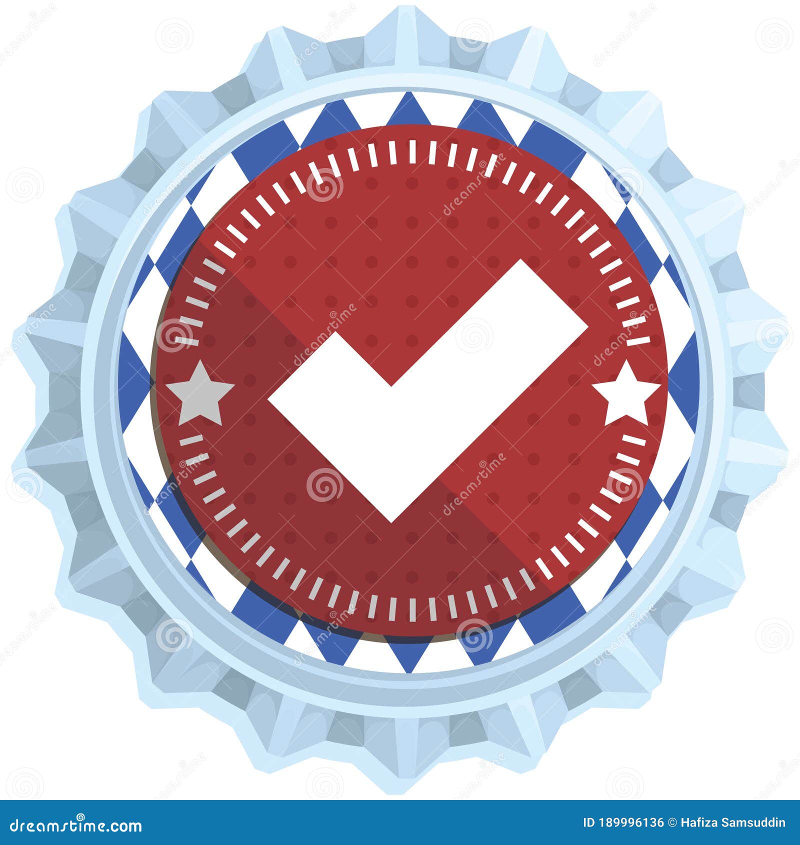 Agree Button. Vector Illustration Decorative Design Stock Vector ...