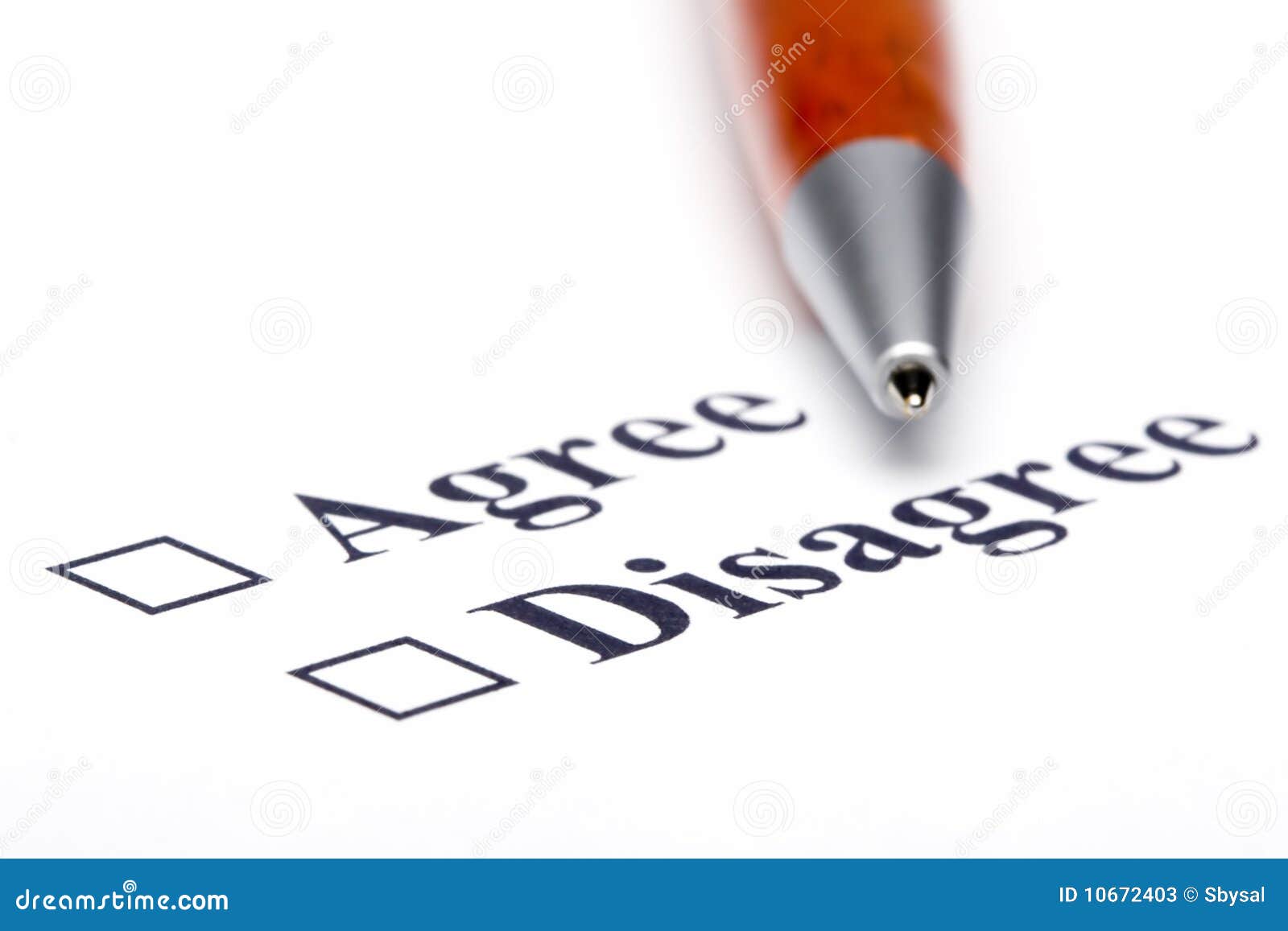 Agree Check box stock image. Image of check, document - 10672403