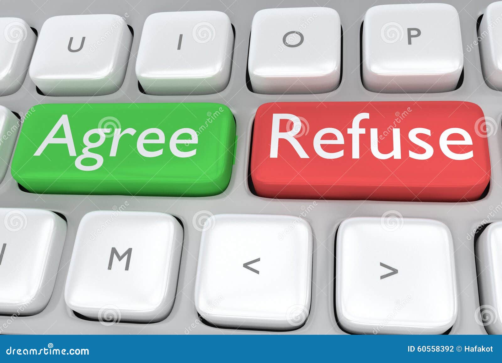 Agree/Refuse concept stock photo. Image of decision, concept - 60558392