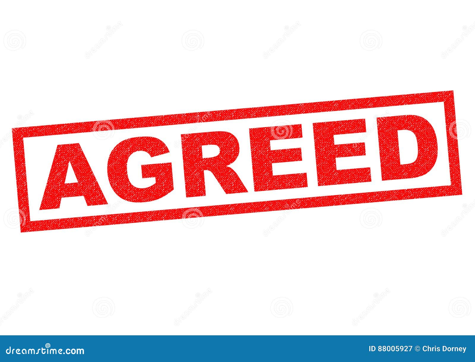 AGREED stock illustration. Illustration of agree, agreed - 88005927