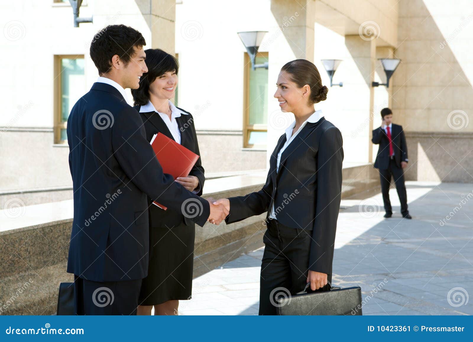 Agreement stock image. Image of collaboration, meeting - 10423361