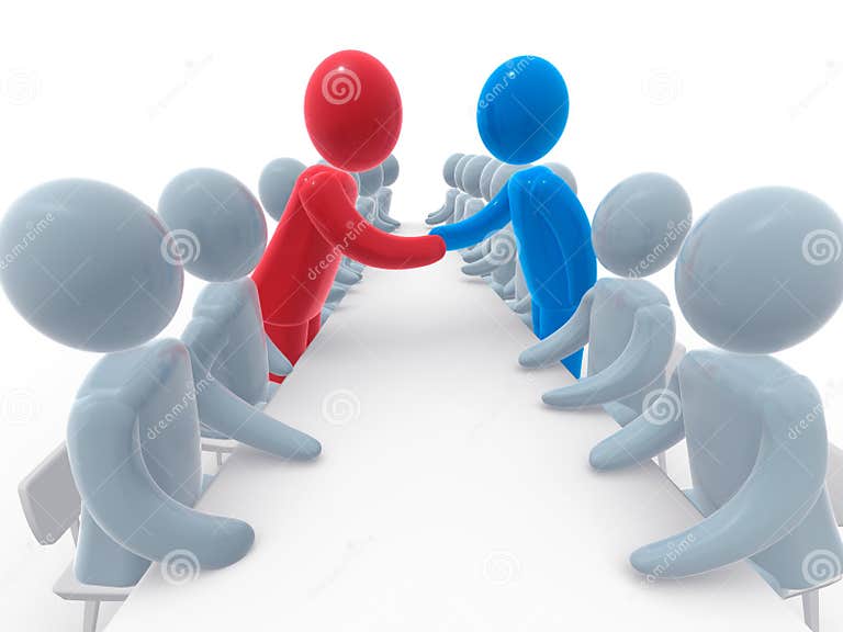 Agreement stock illustration. Illustration of agreeing - 8457118
