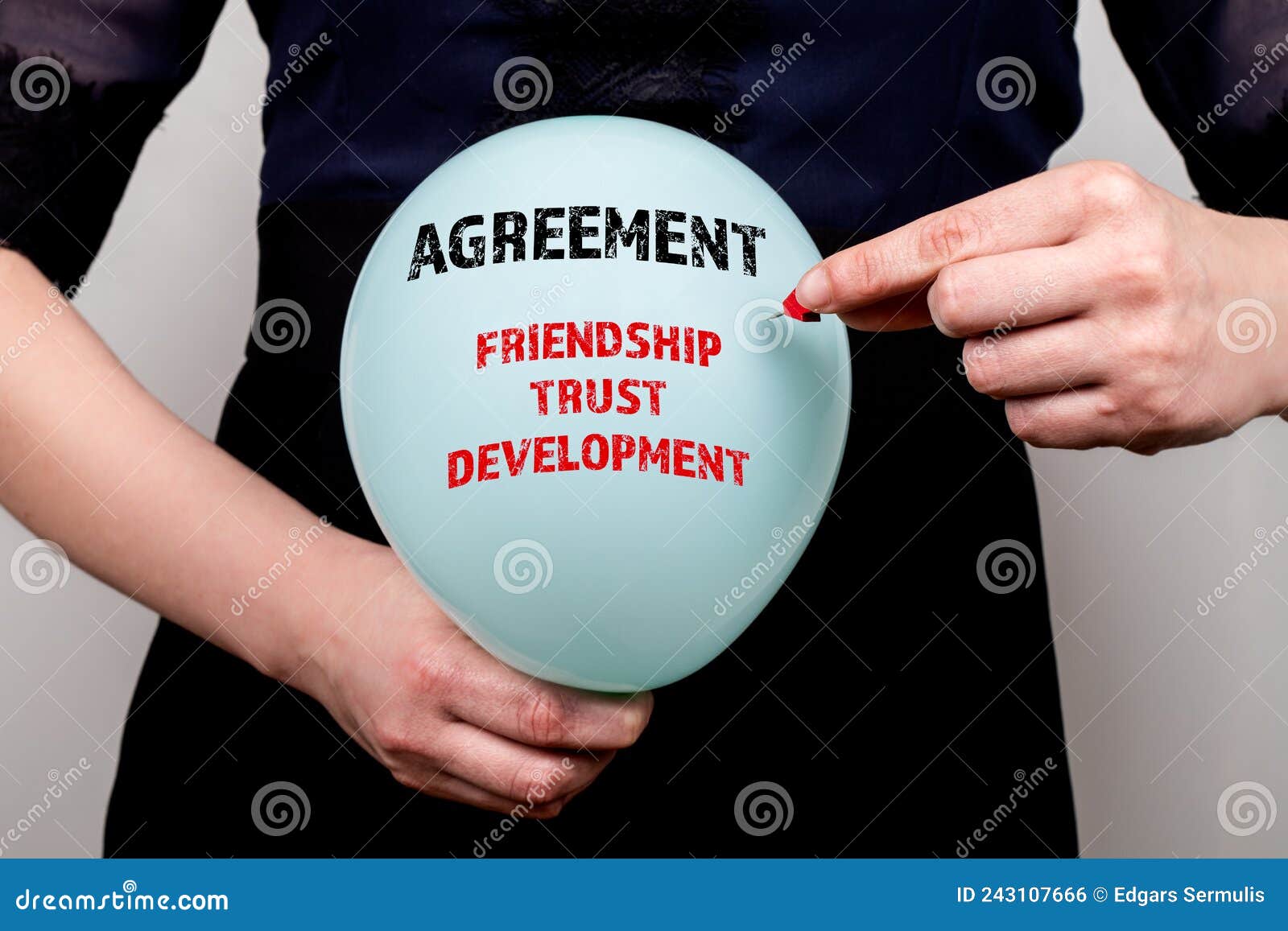 Agreement. Friendship, Trust and Development Concept Stock Photo ...