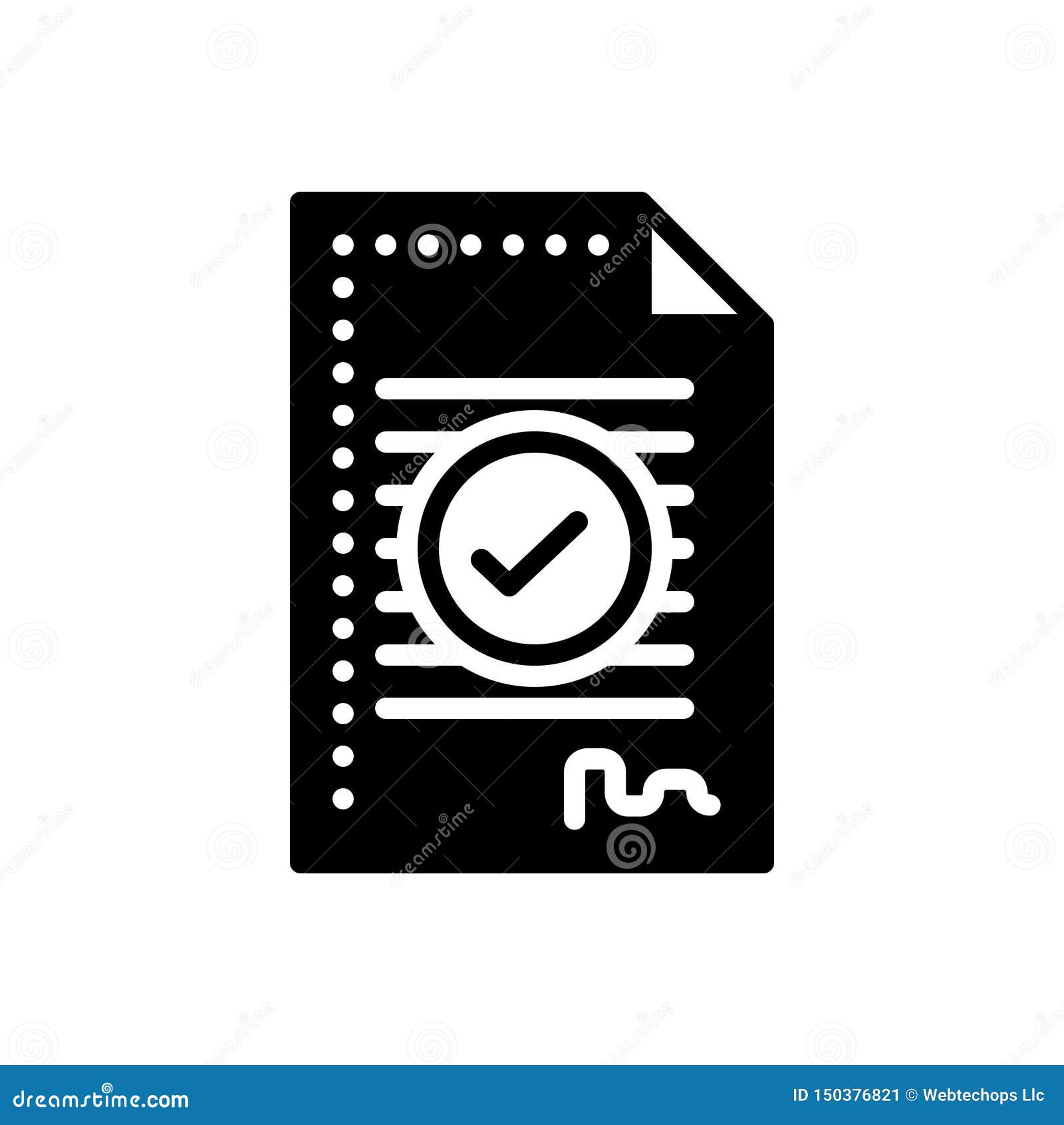 Black Solid Icon for Agreement, Compromise and Deal Stock Vector ...