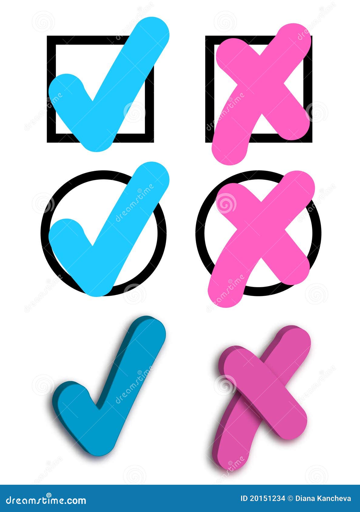 Agreement synbol stock illustration. Illustration of choice - 20151234