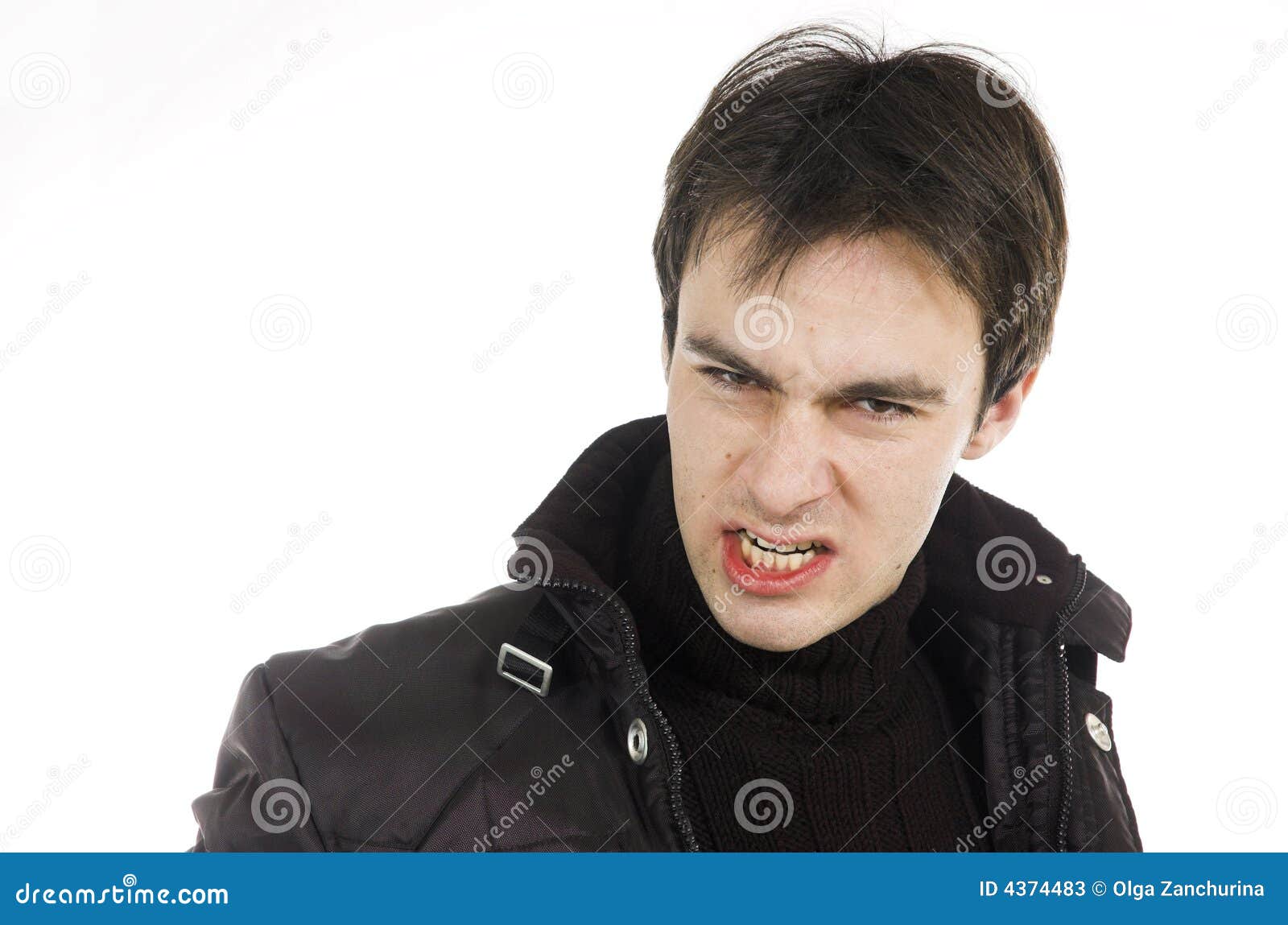 Agressief Schreeuwen De Man Picture. Image: 4374483