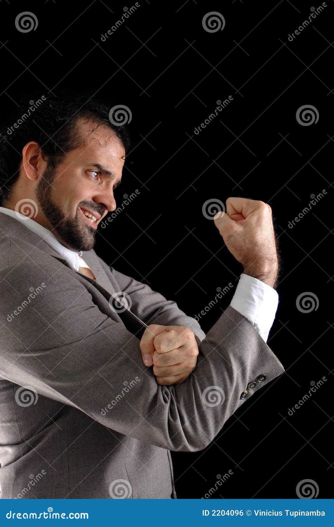 Agressive message stock photo. Image of handsome, brunet - 2204096