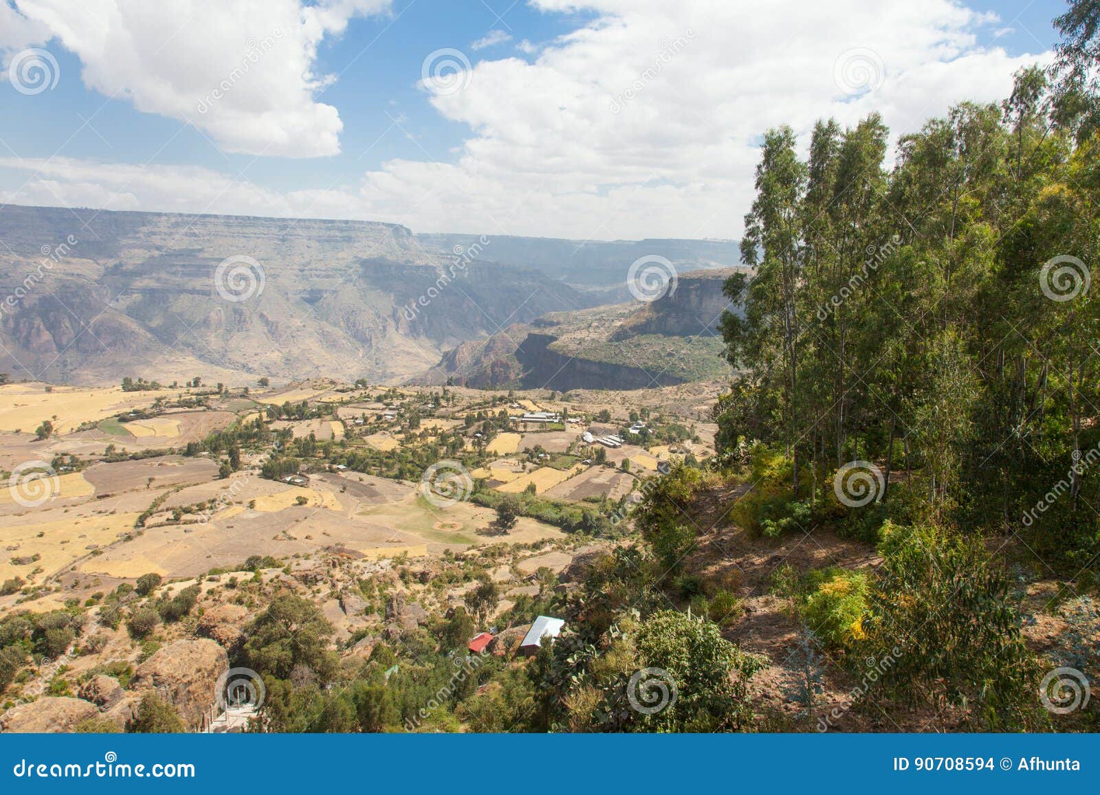 Agricultural Area in Ethiopia Stock Photo - Image of africa, rift: 90708594