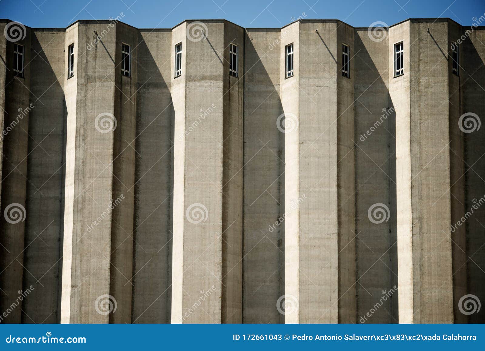Agricultural building view stock image. Image of cement - 172661043