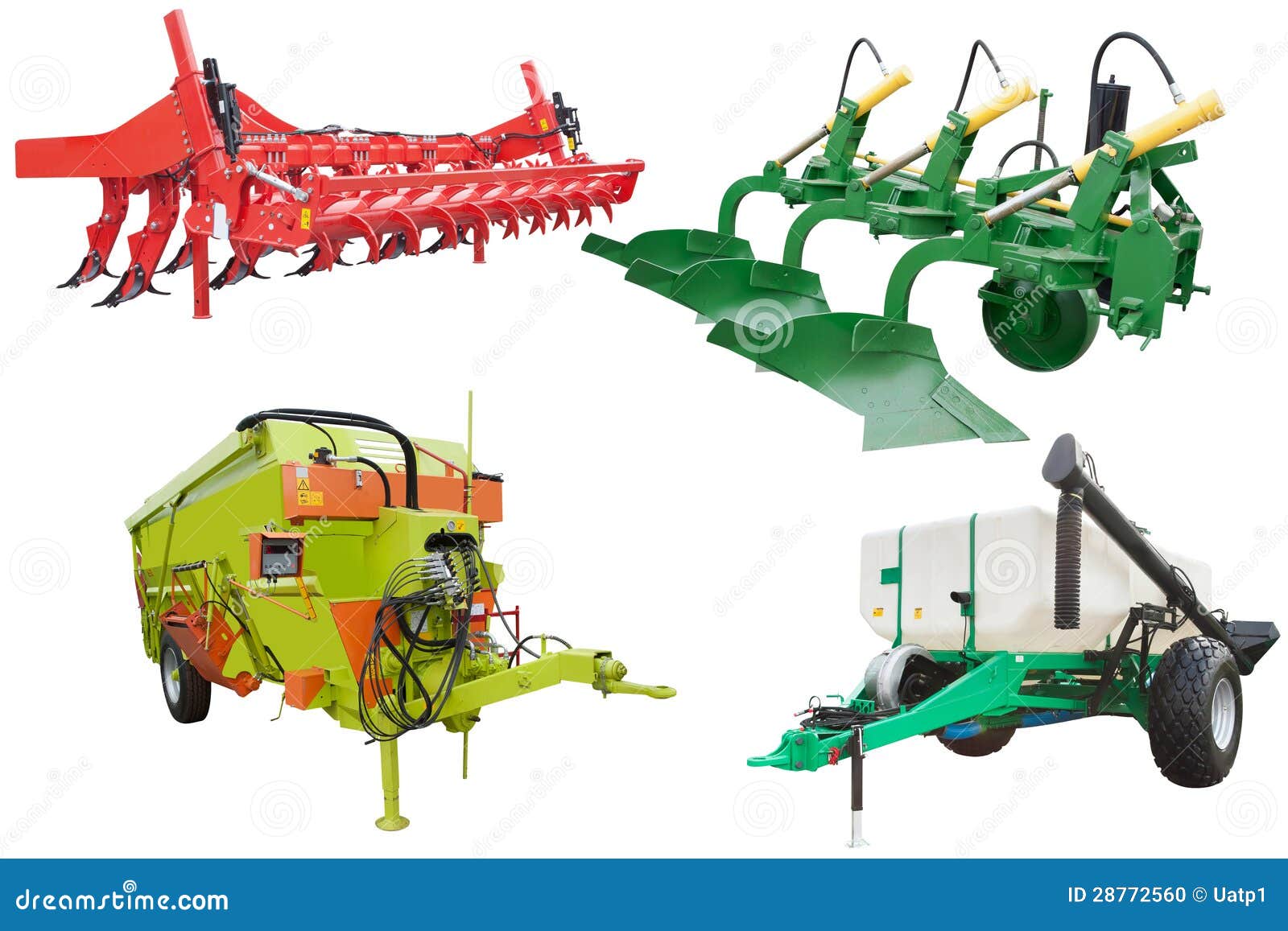 Modern Agricultural Machines With Their Names And Uses