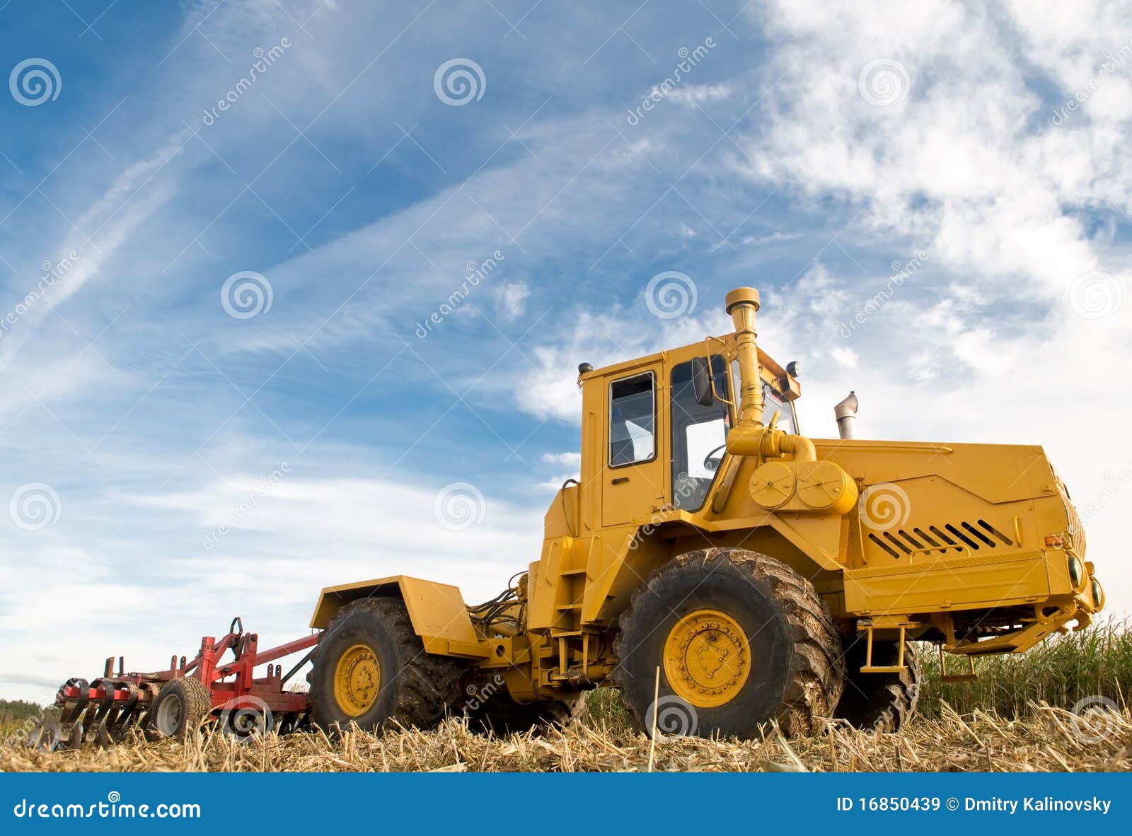 Agricultural Field Cultivation Stock Image - Image of soil, cultivator ...