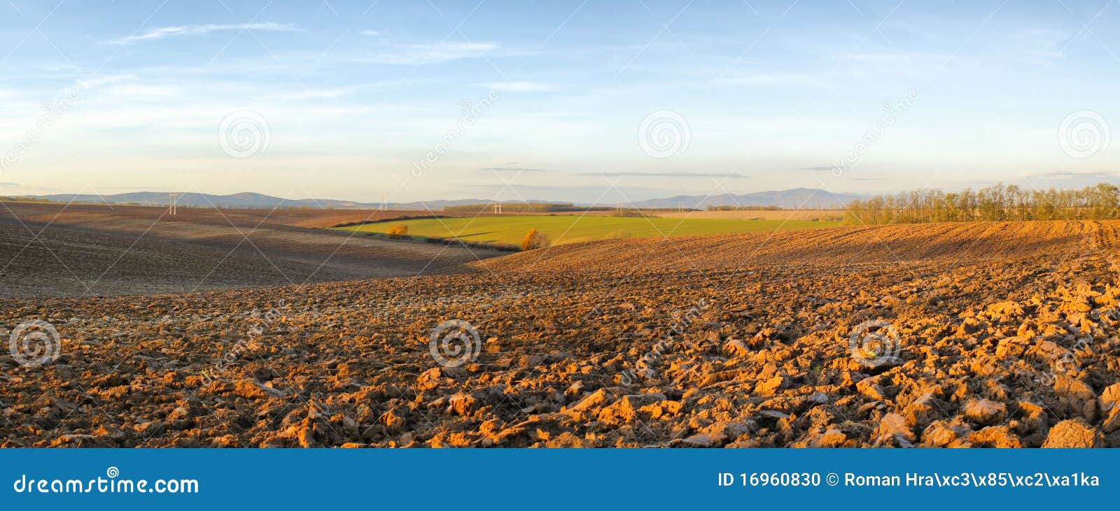 Agricultural landscape stock photo. Image of gossamer - 16960830