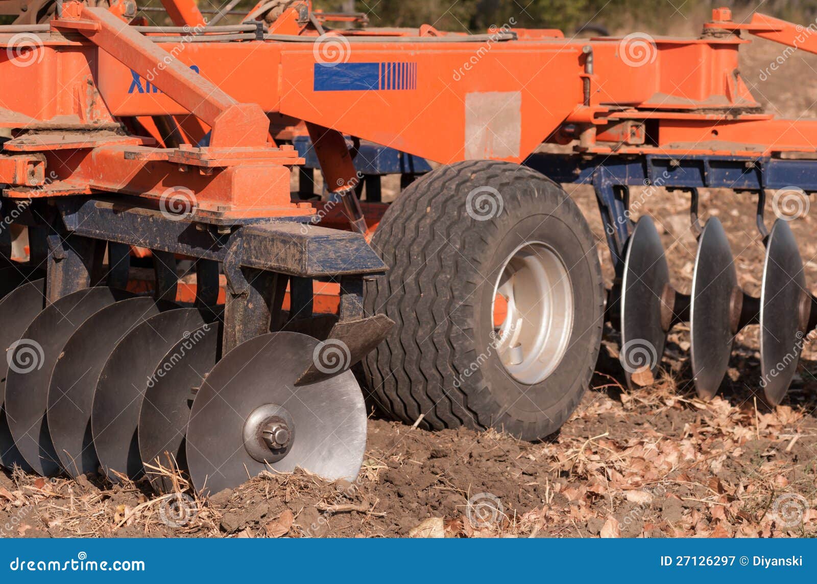 Agricultural machinery stock image. Image of apparatus - 27126297