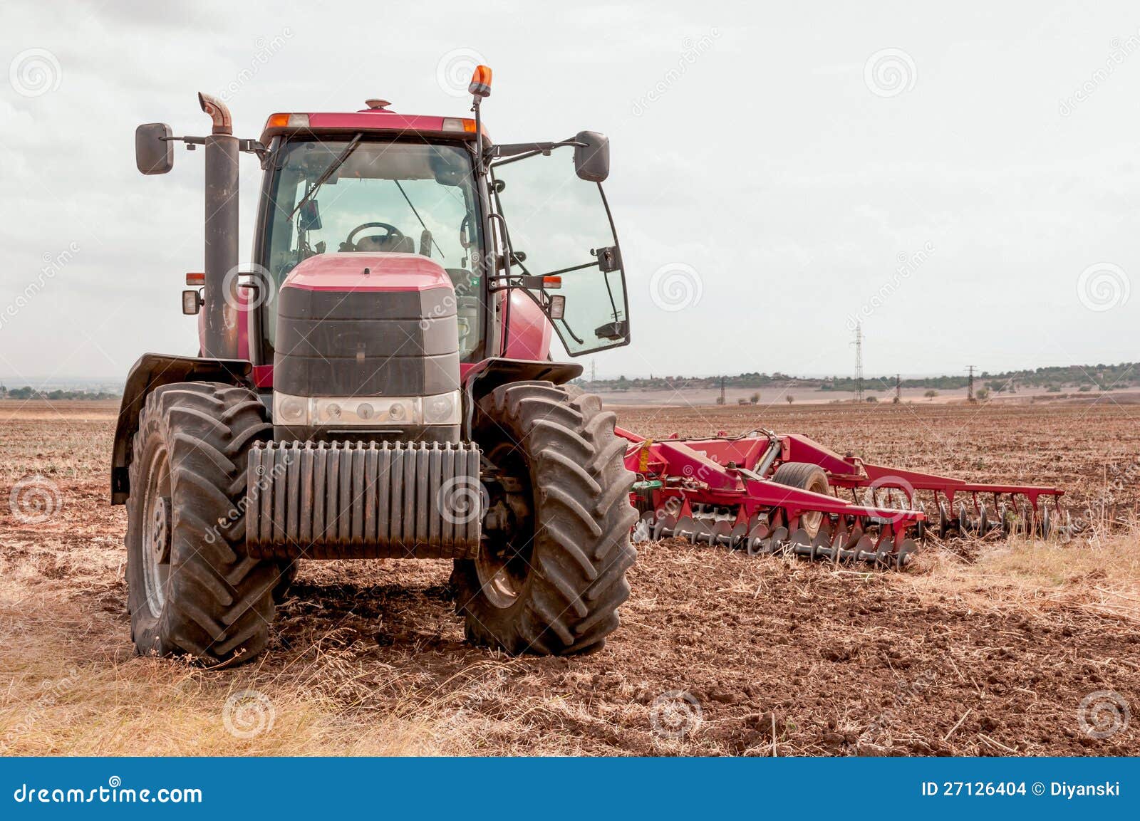 Agricultural machinery stock photo. Image of drive, color - 27126404