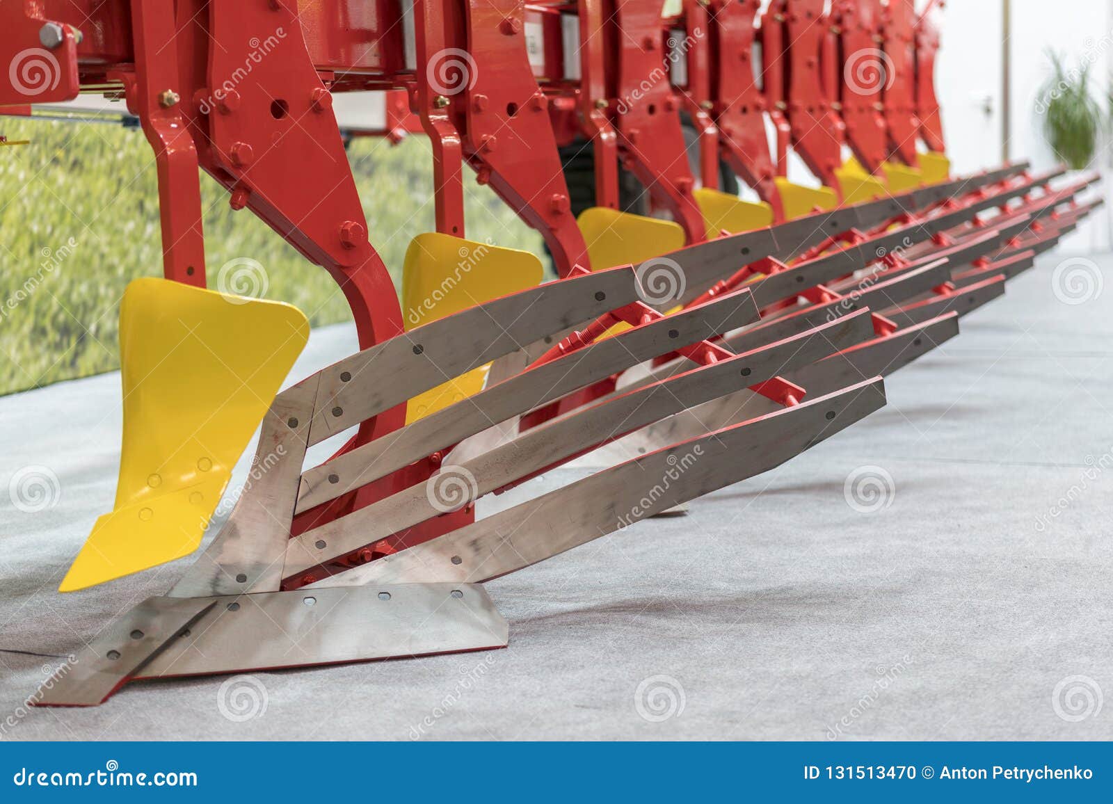 Agricultural Machinery for Soil Cultivation. Stock Photo - Image of ...