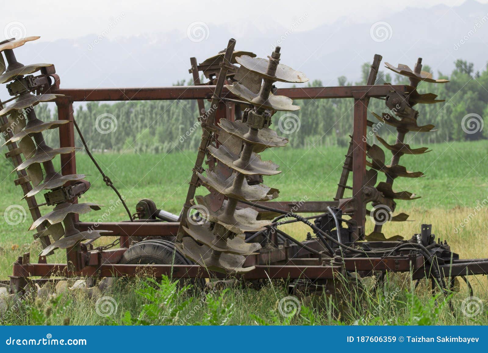 Agricultural Plow. Plow For Deep Plowing. Subsoiler Or Flat Lifter ...