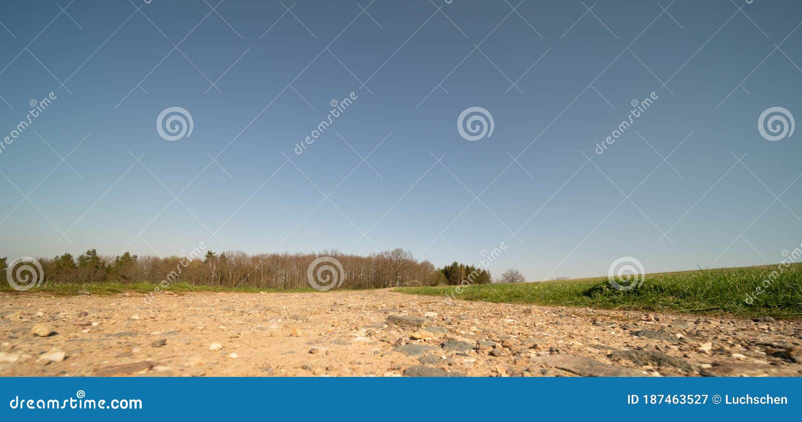 Agricultural Plowed Field in Spring Stock Image - Image of industry ...