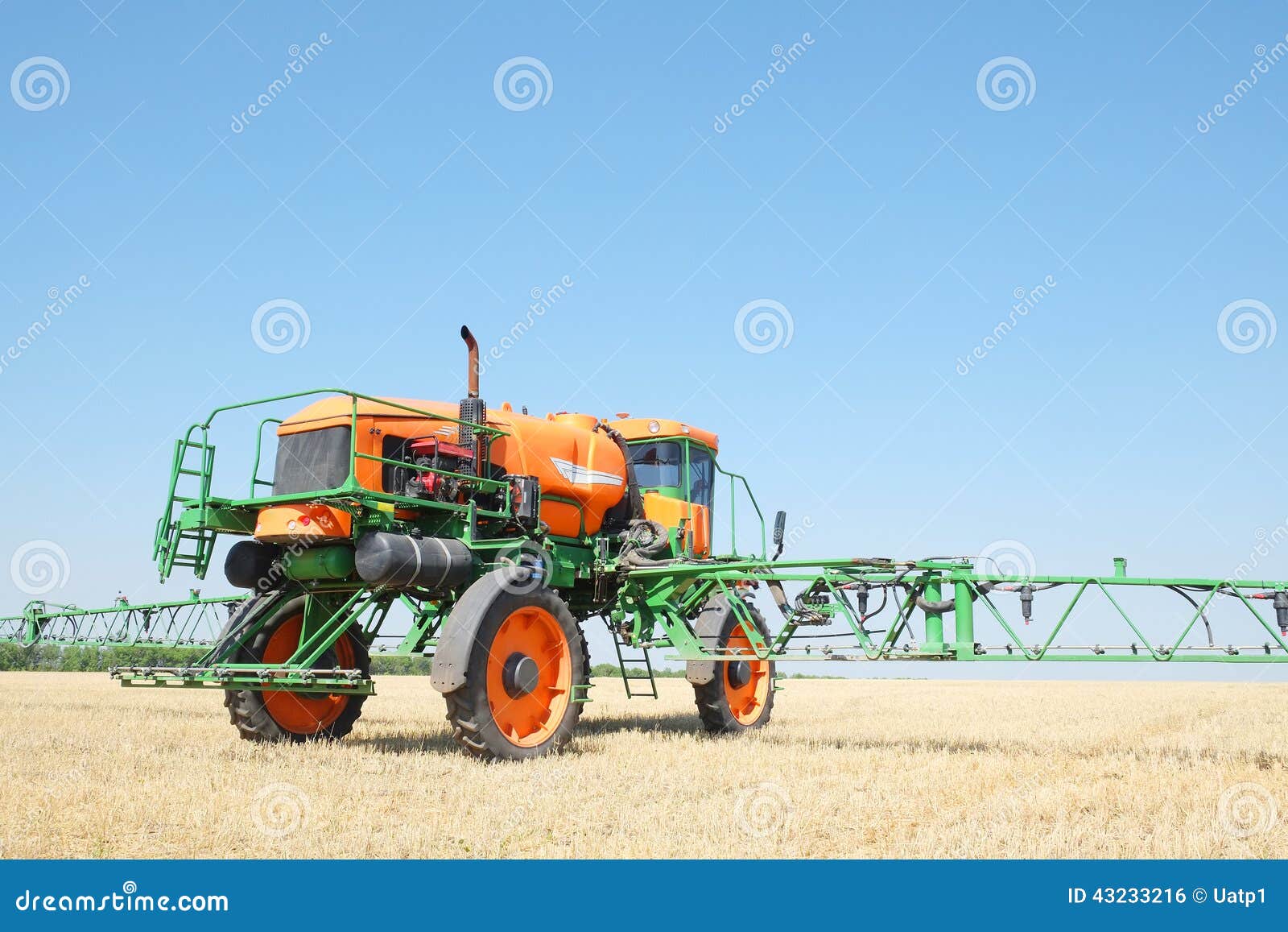 Agricultural sprayer stock photo. Image of artificial - 43233216