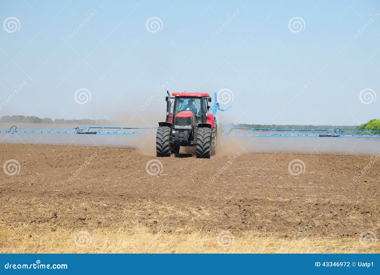 Agricultural sprayer stock photo. Image of machine, watering - 43346972