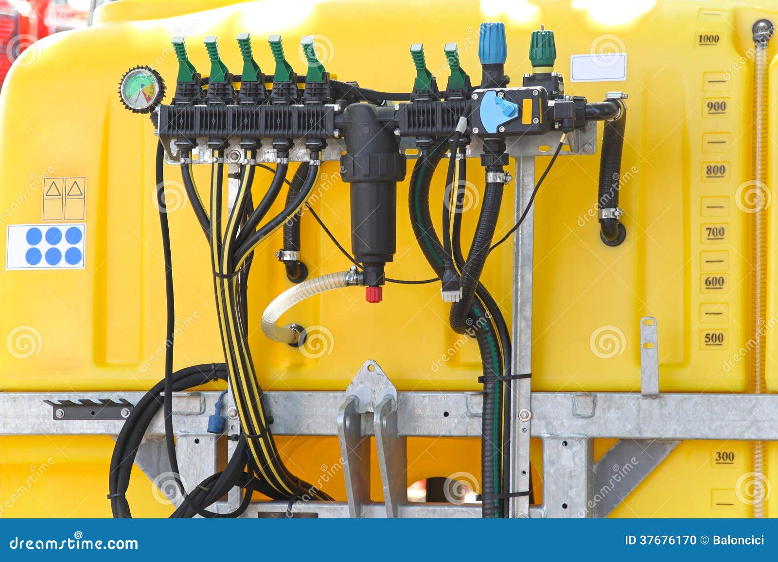 Agricultural sprayer pump stock photo. Image of atomizer - 37676170