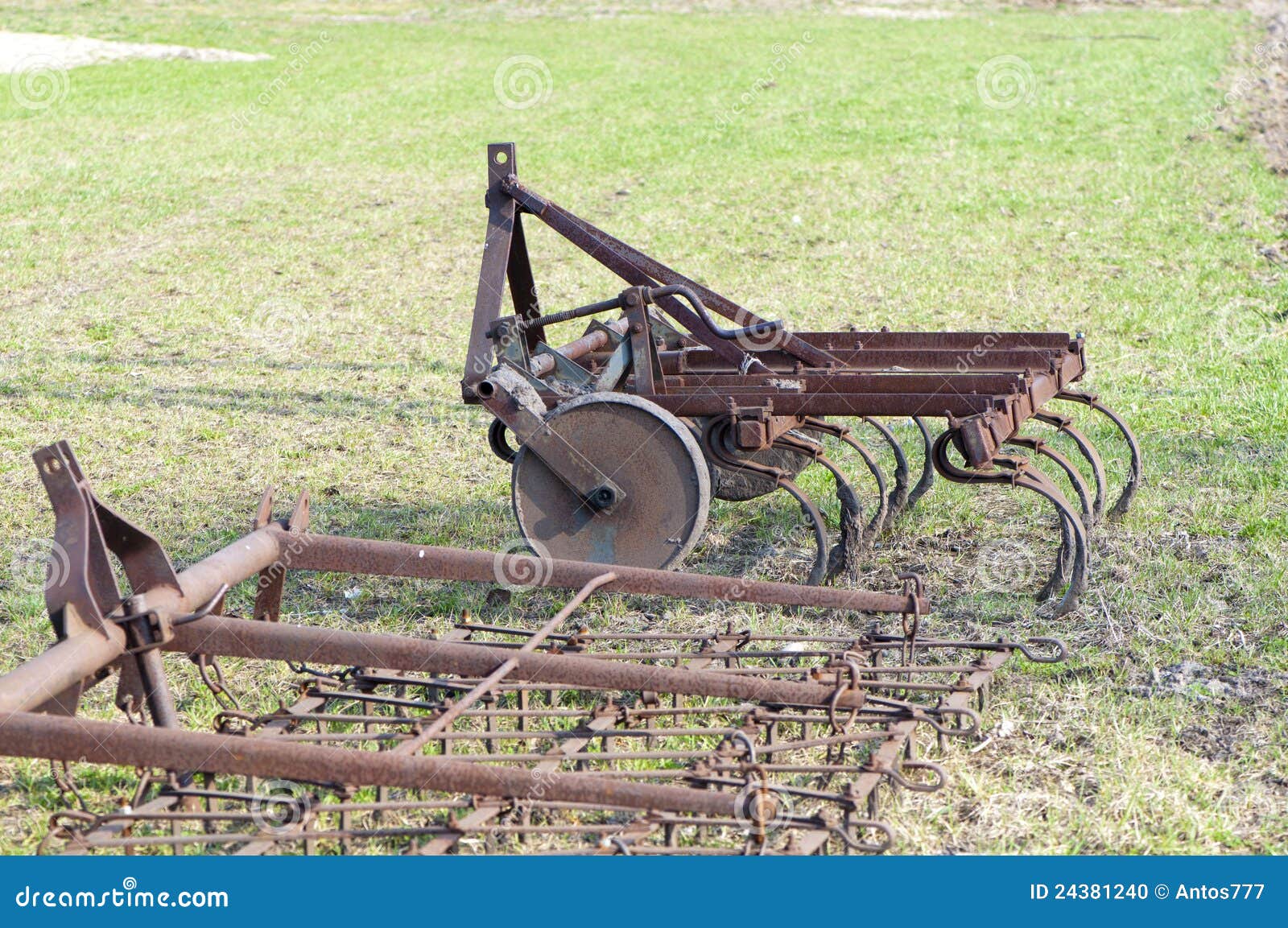 Agricultural tools stock photo. Image of cultivate, farm - 24381240