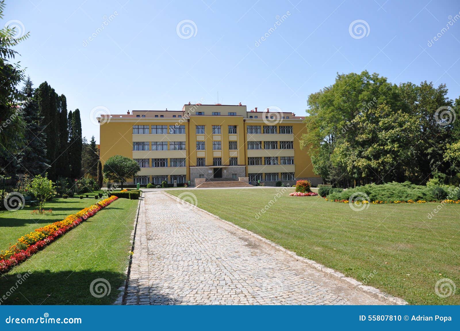 Agricultural University in Cluj Napoca Stock Photo - Image of europe ...