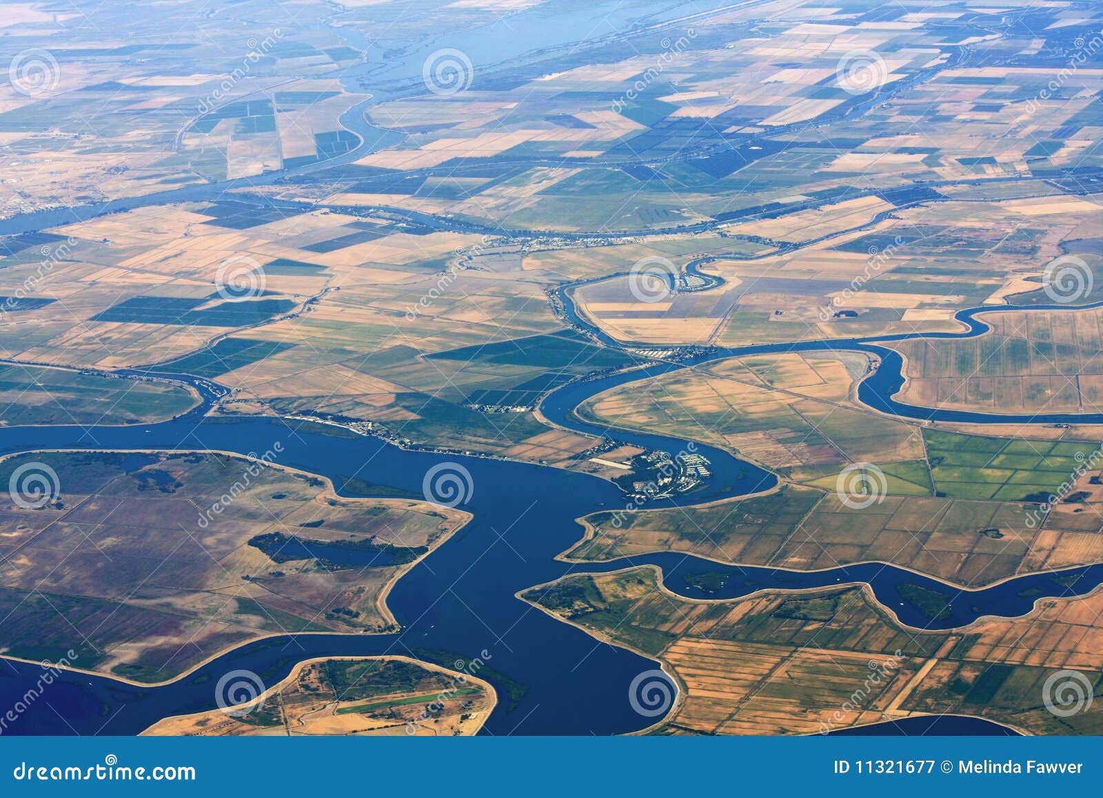Agriculture Aerial View stock image. Image of water, farmland - 11321677