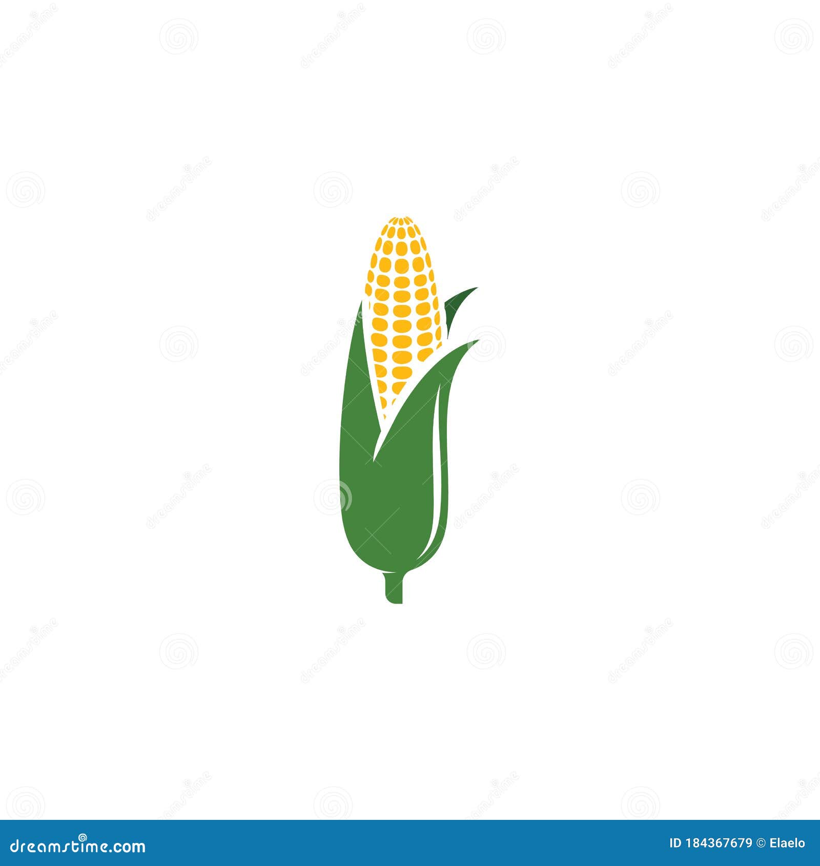 Agriculture Corn Vector Icon Design Stock Illustration - Illustration ...