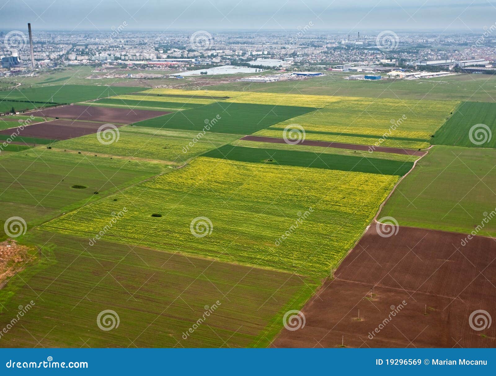 Agriculture field stock image. Image of clouds, meadows - 19296569