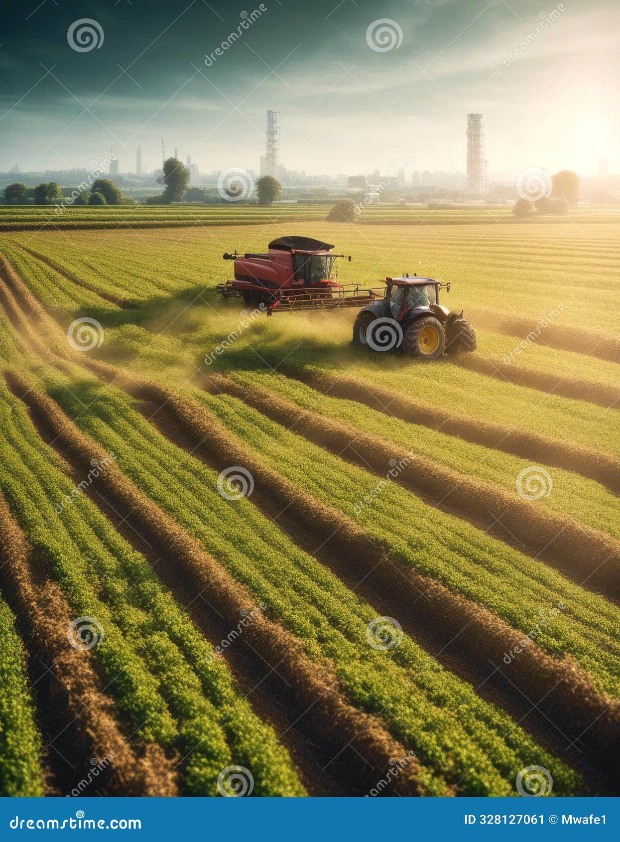 Agriculture Industry Digital Intelligence Farming Artificial Machine ...