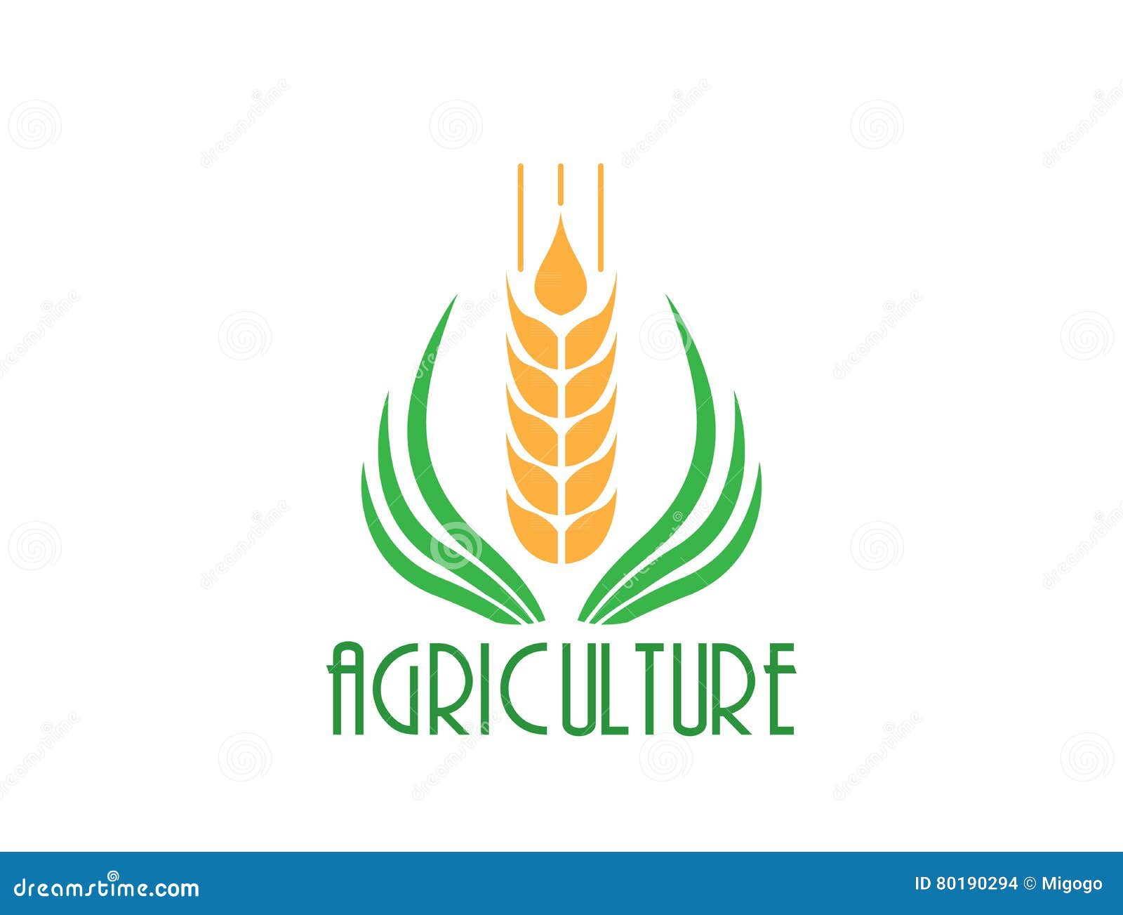 Agriculture Logo Template Design. Stock Vector - Illustration of flat ... Agriculture Logo Template Design. Stock Vector - Illustration of flat ...