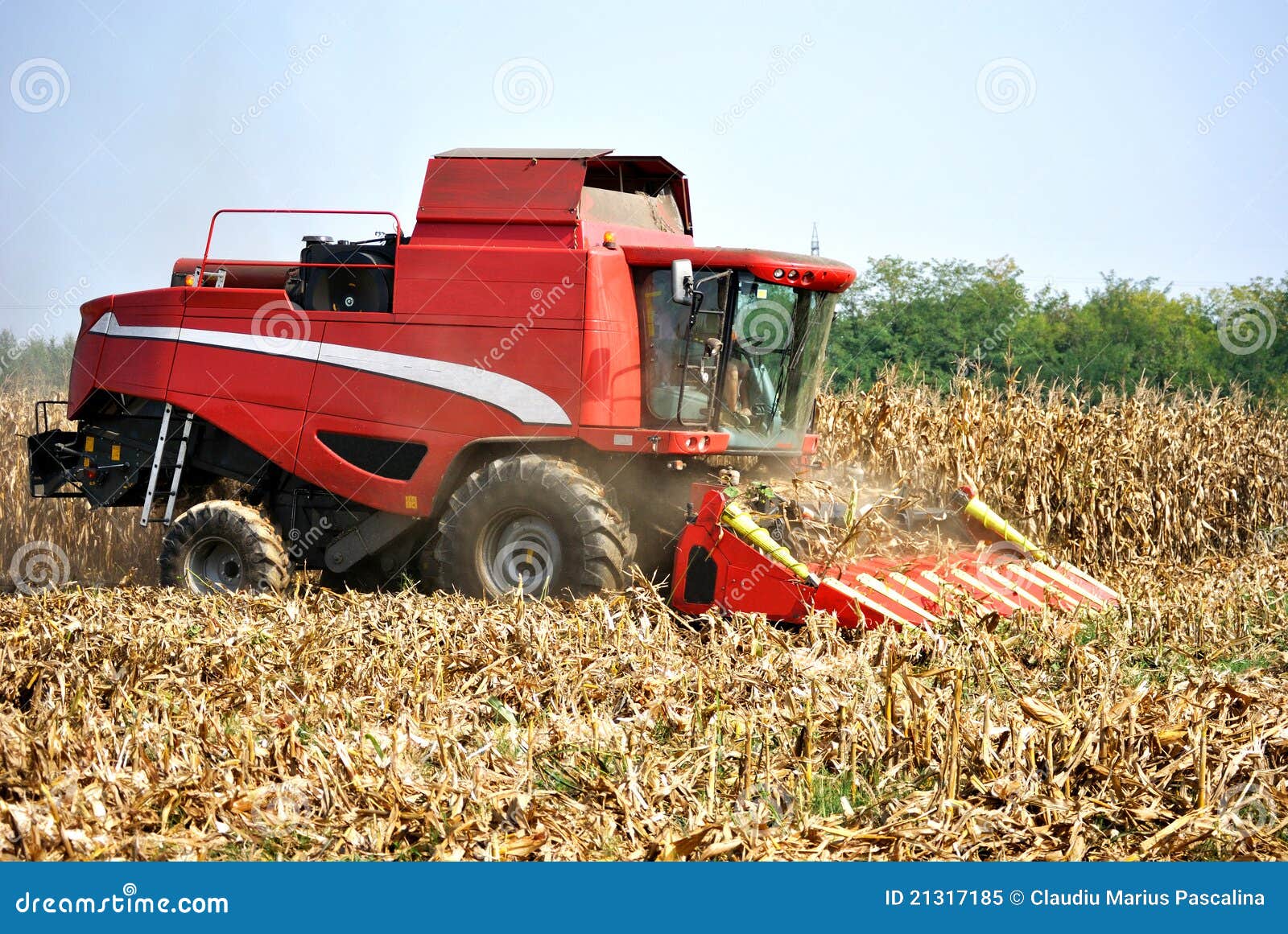 Agriculture -Modern Combine Stock Image - Image of farm, food: 21317185