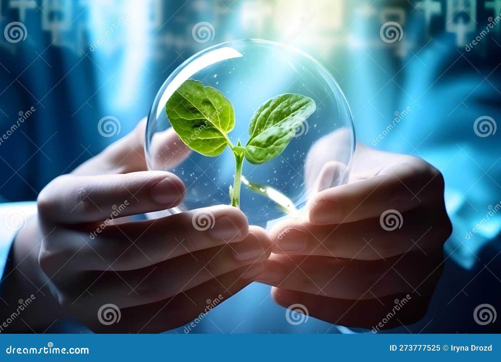 Agriculture Plant Science Technology Research and Development Concept ...