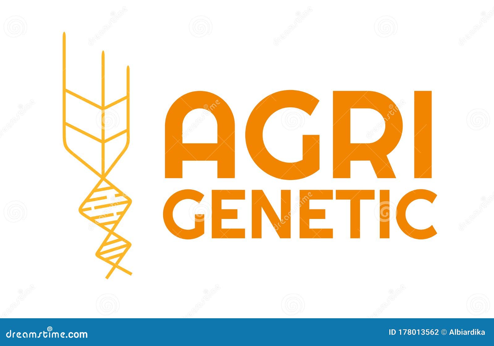 Agronomy Logo Font With Natural Elements. Agricultural Alphabet Vector ...