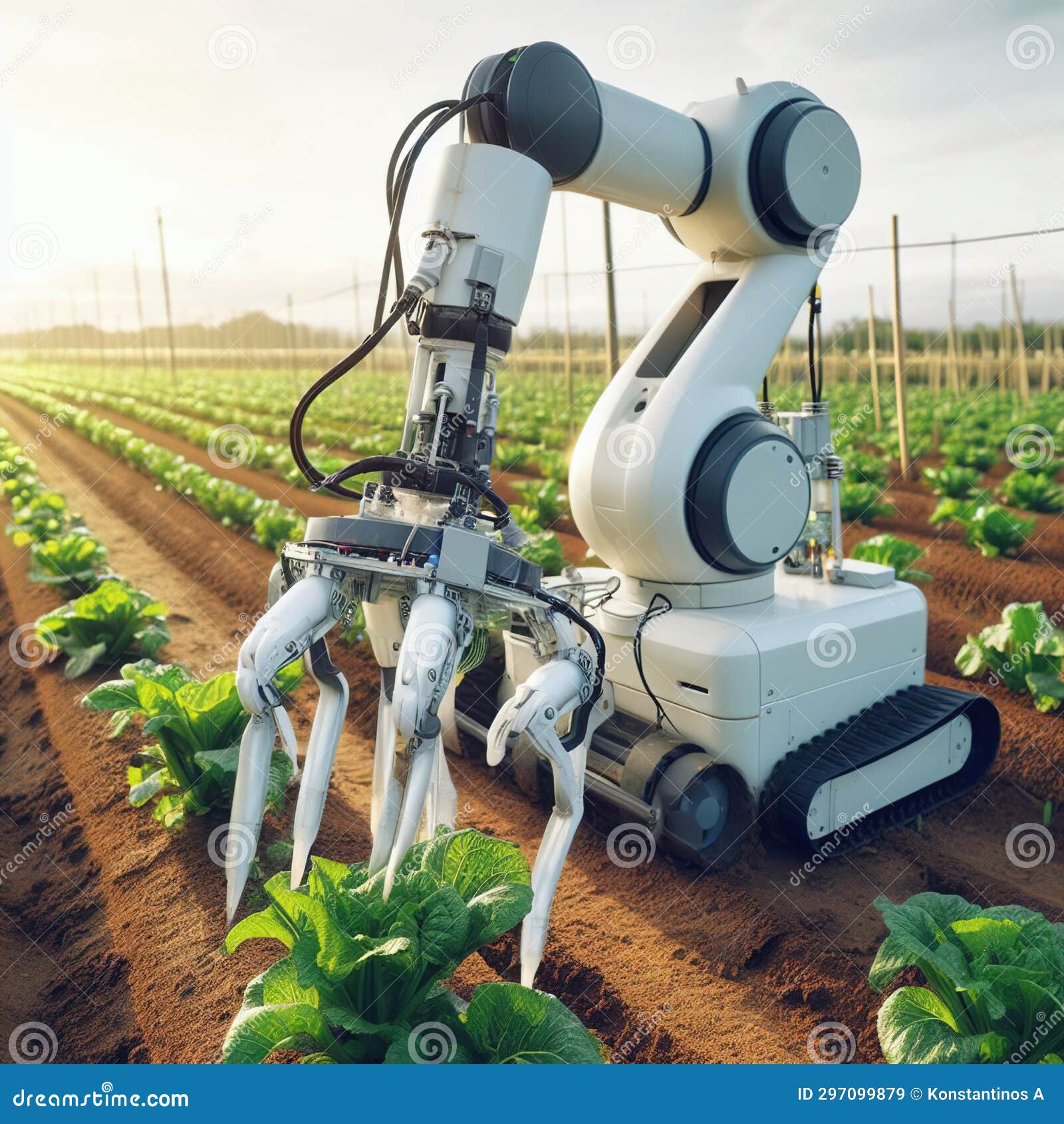 Robotic Arm Planting Seedlings In A Field Royalty-Free Stock Photo ... Robotic Arm Planting Seedlings In A Field Royalty-Free Stock Photo ...