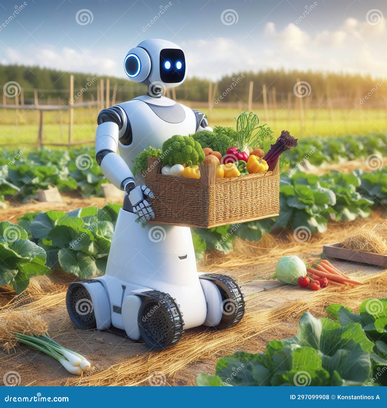 Robotic Arm Planting Seedlings In A Field Royalty-Free Stock Photo ... Robotic Arm Planting Seedlings In A Field Royalty-Free Stock Photo ...